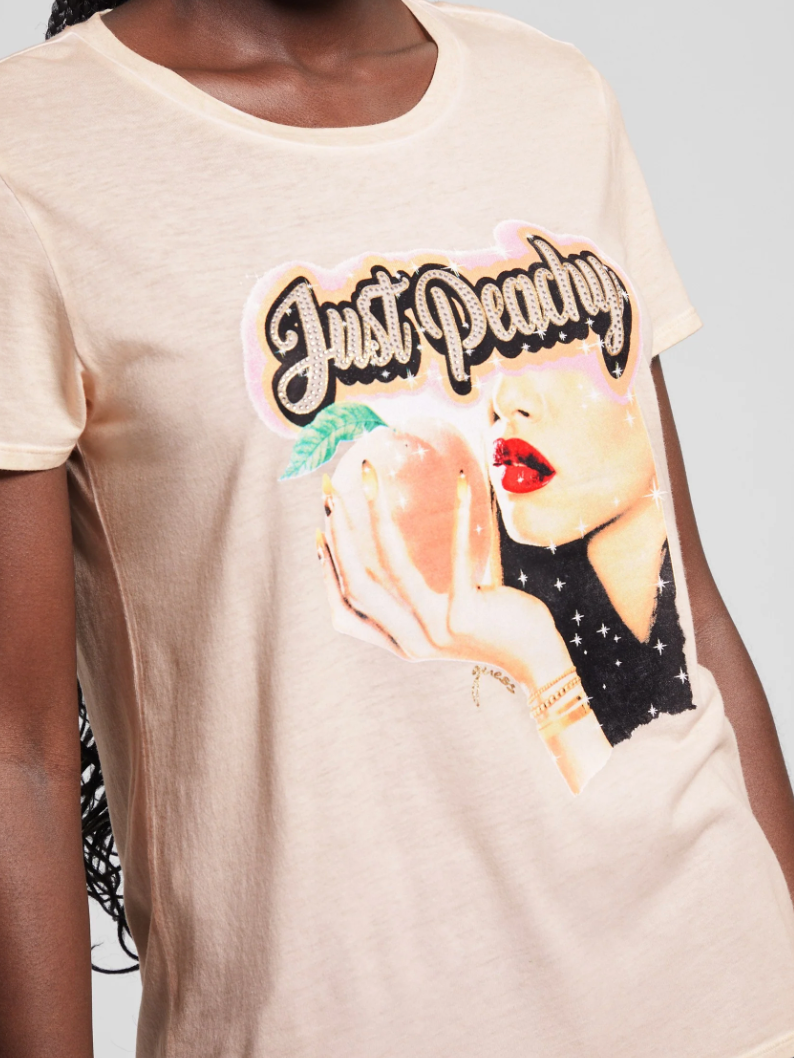 T-shirt Guess "Peach sky" – Mode Carsy